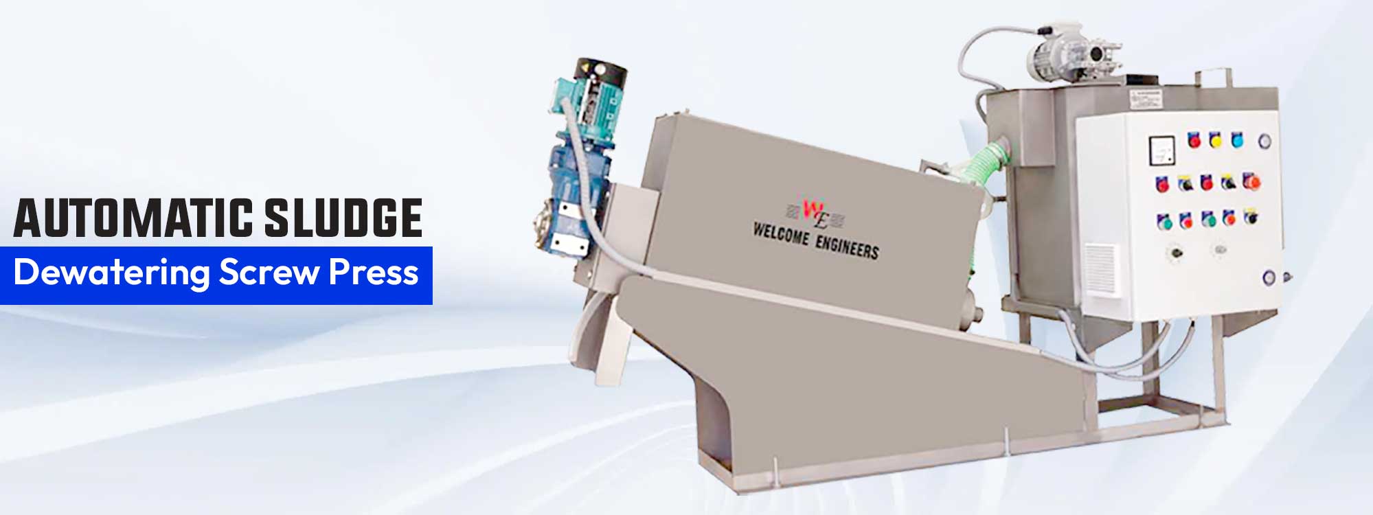 Sludge Dewatering Screw Press | Welcome Engineers 2024